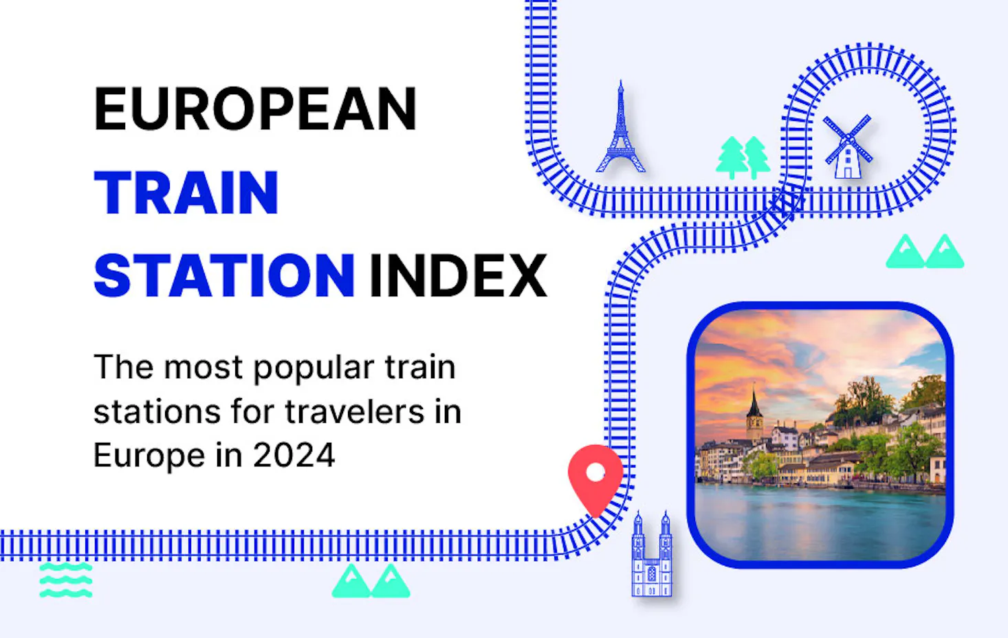 European Train Station Index